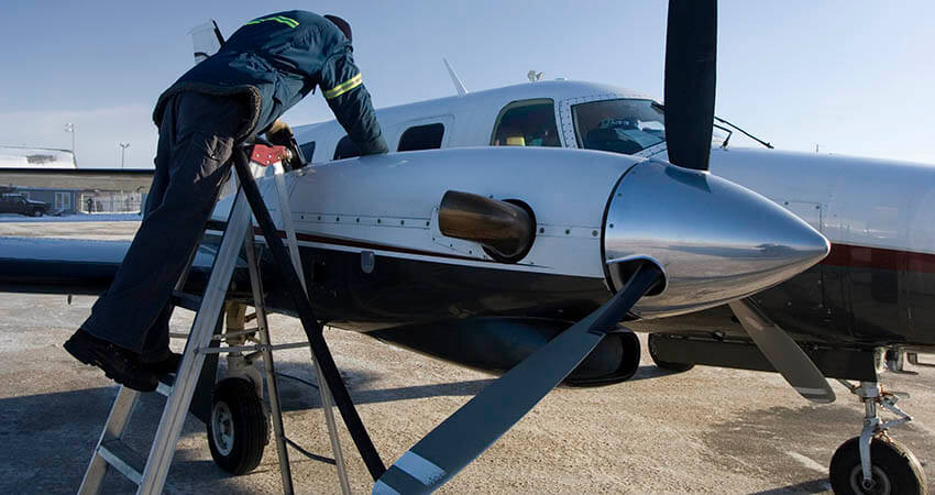 Ladder For Aircraft Maintenance