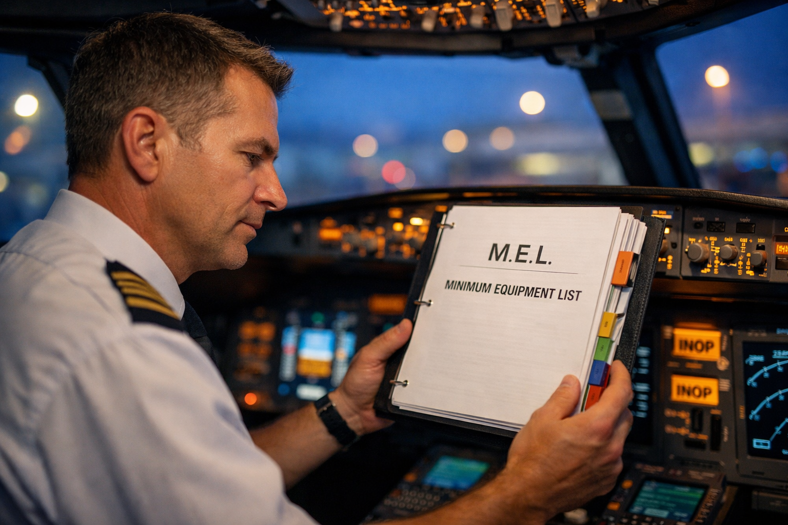 Minimum Equipment List (MEL) for Pilots: Dispatch & Deferrals